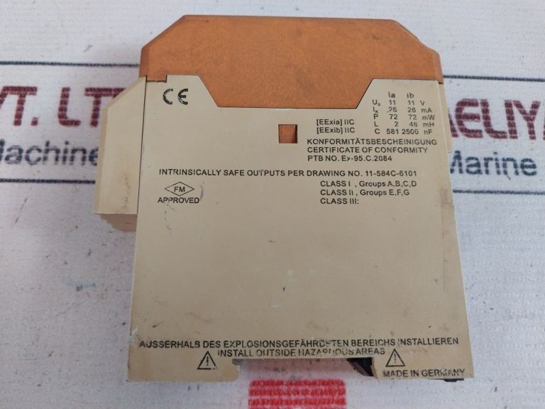 Bartec 17-584c-21b1/0020 Switch Amplifier 230v - Aeliya Marine