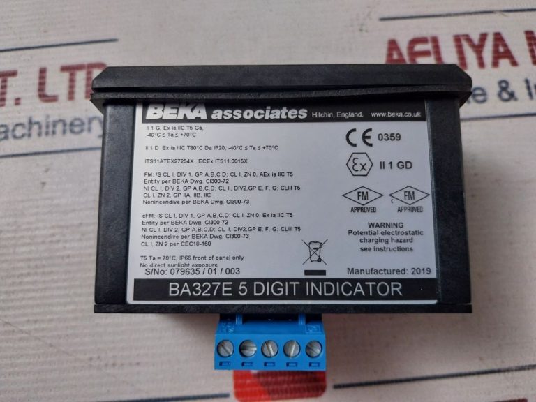 Beka Ba327e 5 Digit Indicator - Aeliya Marine