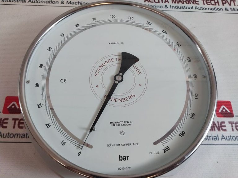 Budenberg 5214fgp Standard Test Gauge - Aeliya Marine