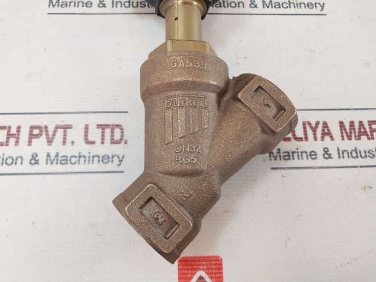 Burkert 2000 A 5/4 Ptfe Bz 2/2-way Angle Seat Valve - Aeliya Marine