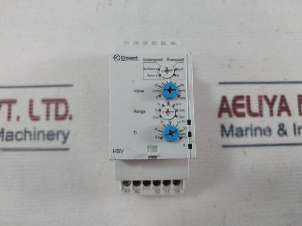 Crouzet Hsv Speed Monitoring Relay - Aeliya Marine