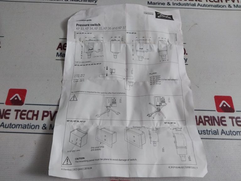 Danfoss Kp35 Pressure Switch 10-55 Psi - Aeliya Marine
