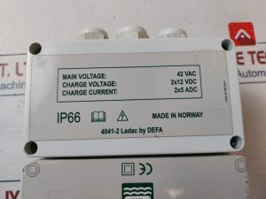 Defa 4041lbc Lifeboat Charger Ip66 - Aeliya Marine