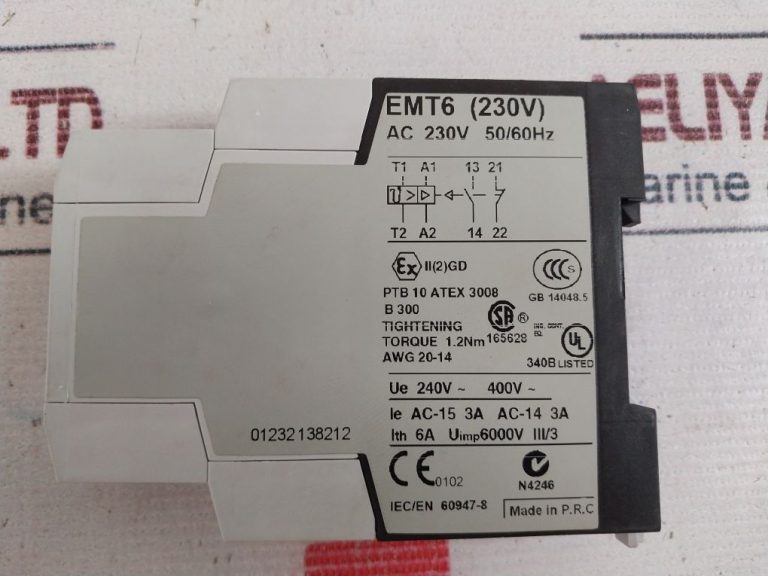 Eaton Emt6 (230v) Thermistor Overload Relay - Aeliya Marine