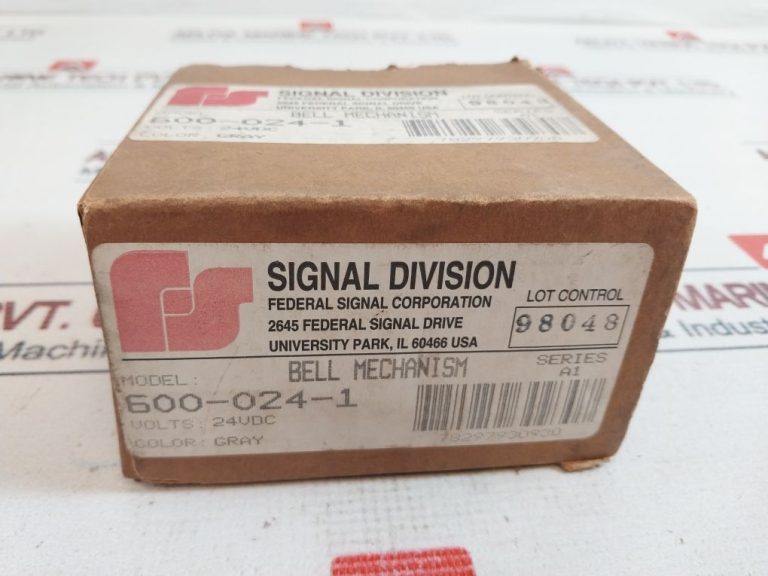 Federal Signal 600-024-1 Bell Mechanism 24 Vdc - Aeliya Marine