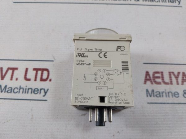 Fuji Electric Ms4sy-ap Fuji Super Timer 0-12 Sec - Aeliya Marine