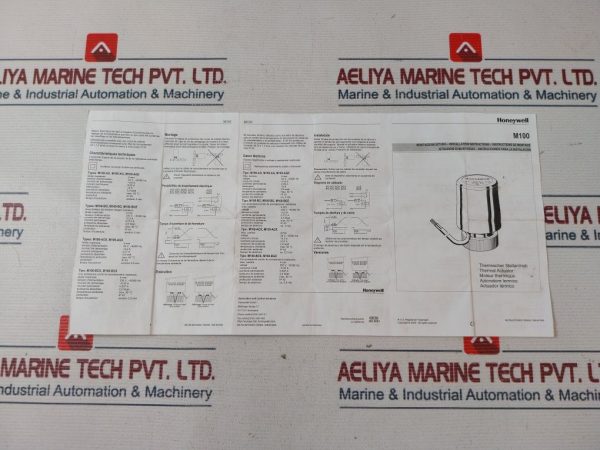 Honeywell M100-bg Thermal Actuator Ip43 - Aeliya Marine