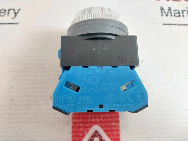 Idec Abs 8lx18 Push Button With Contact Block Hw-u10 - Aeliya Marine