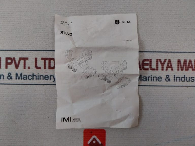Imi Stad 20 Balancing Valve - Aeliya Marine