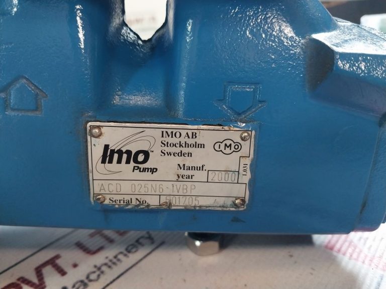Imo Acd 025n6 Ivbp Pump 2-2 B 25 - Aeliya Marine