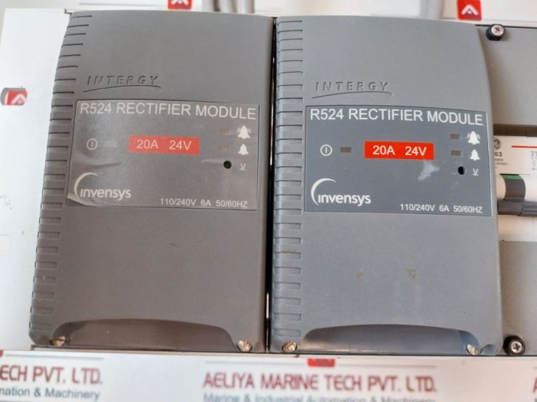 Invensys R524 Rectifier Module Sm30 Monitor - Aeliya Marine