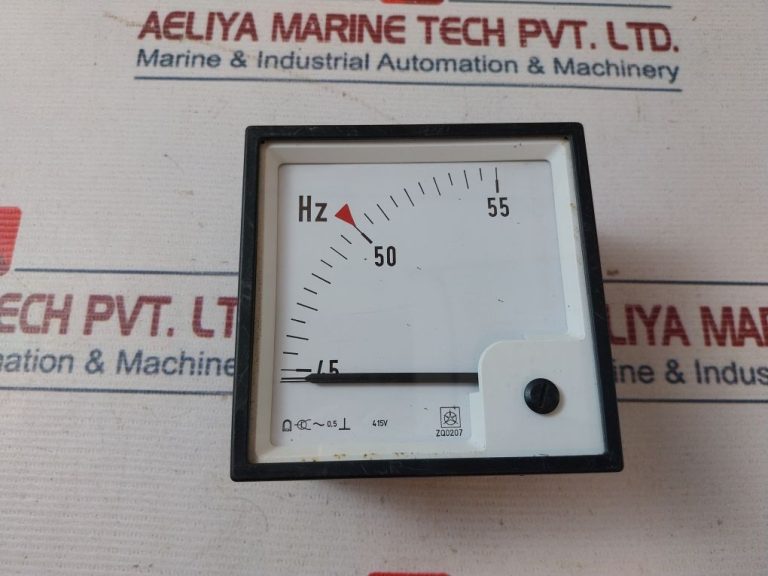 Iskra 45-55 Hz Frequency Meter - Aeliya Marine