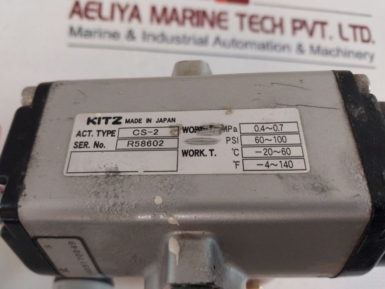 Kitz Ckd Cs-2 Ball Valve With Ag41-02-1 Solenoid Valve 60~100 Psi - Aeliya Marine