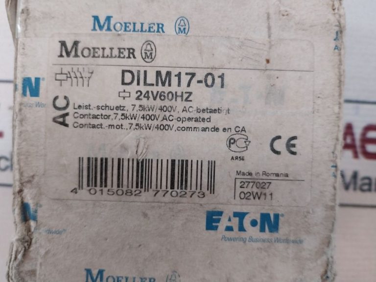 Moeller Dilm17-01 Contactor 24v 60hz - Aeliya Marine