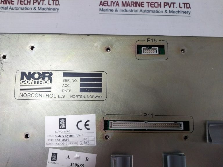Nor Control Ssu 8810 Safety System Unit - Aeliya Marine