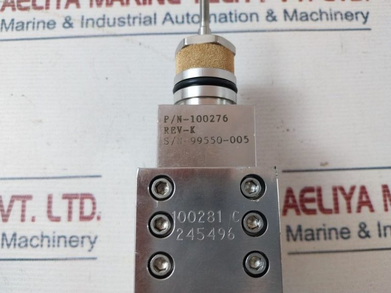 Oceaneering 100276 Bar Retainer Shear Seal Valve - Aeliya Marine