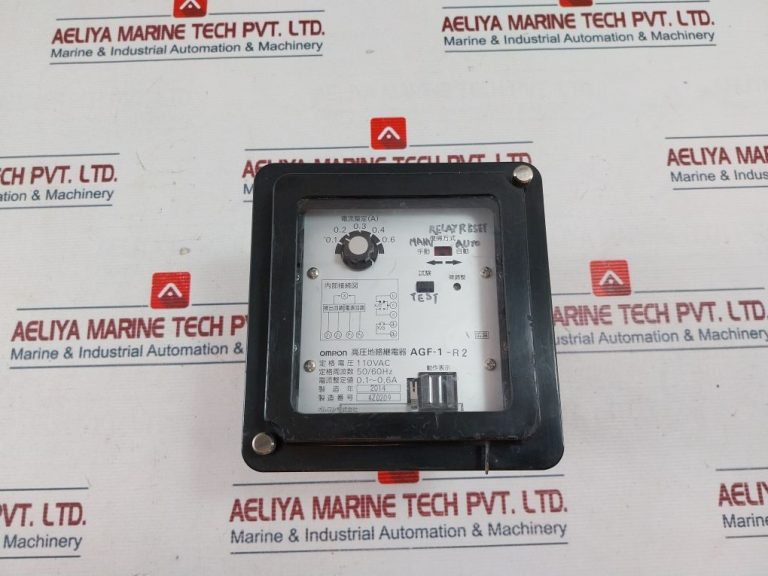 Omron Agf-1-r2 High Voltage Ground Fault Relay - Aeliya Marine