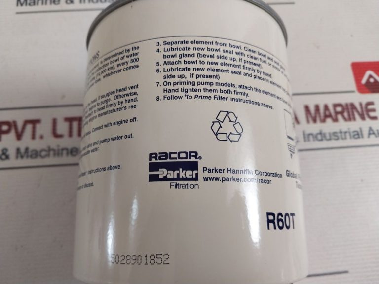 Parker R60t Fuel Filter Water Separator - Aeliya Marine