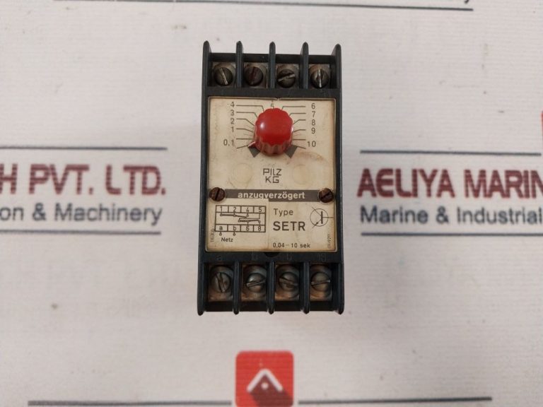 Pilz Setr Timer Relay 220~v - Aeliya Marine