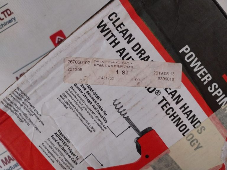 Ridgid 57043 Power Spin+ Drain Cleaner - Aeliya Marine