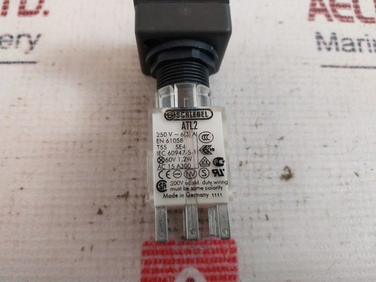 Schlegel Atl2 Illuminated Contact Block With Push Button Switch ...