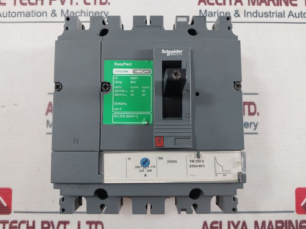 Schneider Electric Cvs250n Circuit Breaker 250a/40°c - Aeliya Marine