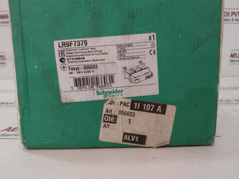 Schneider Electric Lr9f7379 Thermal Overload Relay - Aeliya Marine