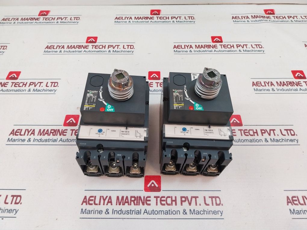 Schneider Merlin Gerin Nsx 160b Compact Circuit Breaker 125a/40°c ...