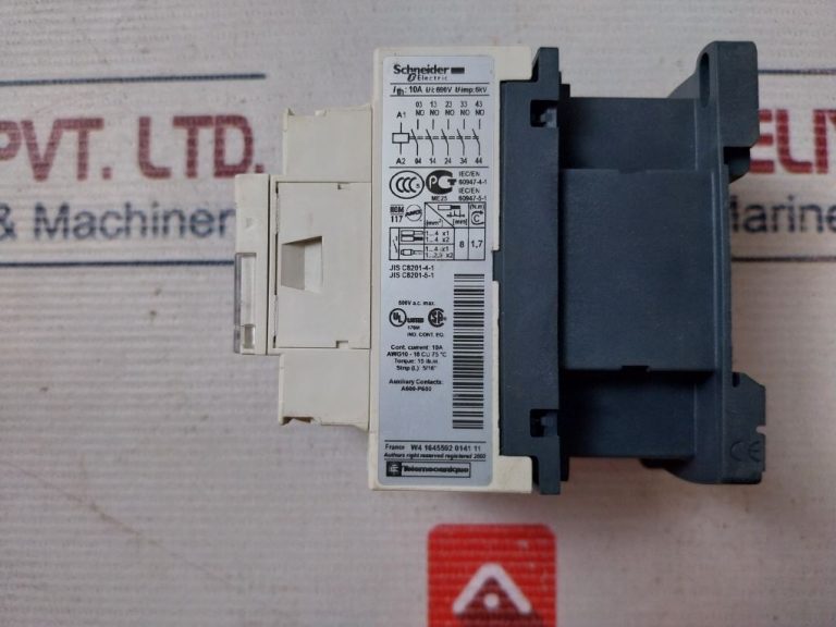 Schneider Electric Telemecanique Cad50p7 Control Relay 690v - Aeliya Marine