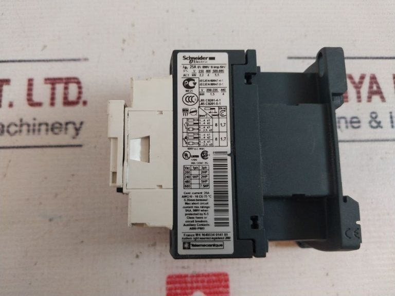Schneider Telemecanique Lc1d09 Contactor 25a - Aeliya Marine