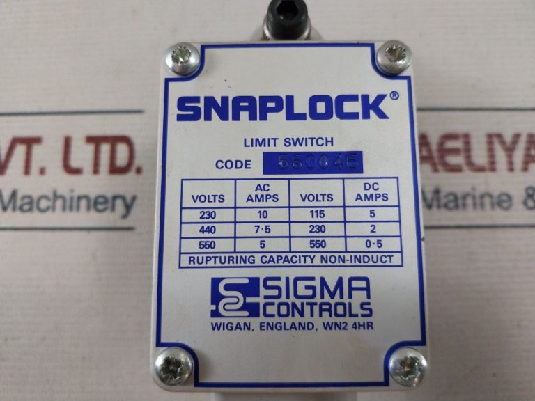 Sigma Snaplock 560046 Limit Switch - Aeliya Marine