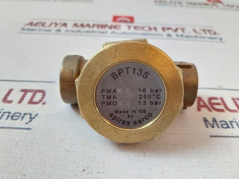 Spirax Sarco Bpt13s Pressure Thermostatic Steam Trap 250°c - Aeliya Marine