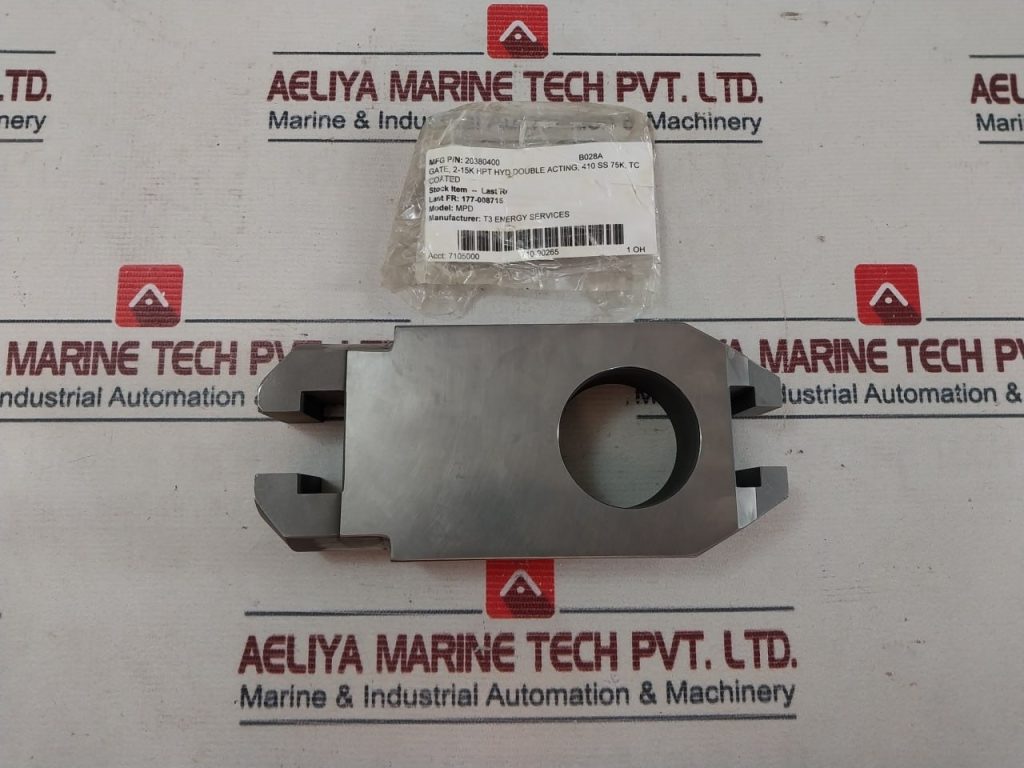 T3 Energy 20380400 Hpt Hyd Double Acting Gate Valve - Aeliya Marine