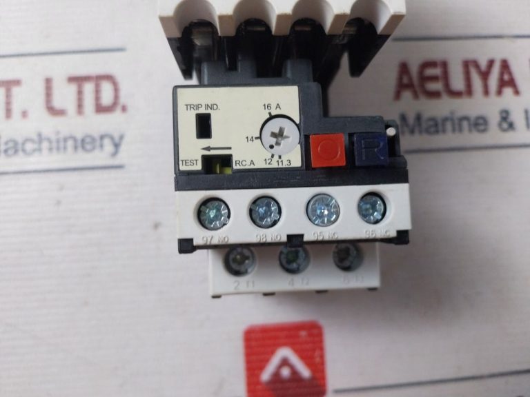 Teco Cu-16 Magnetic Contactor With Rhu-10/16k1 Thermal Overload Relay ...
