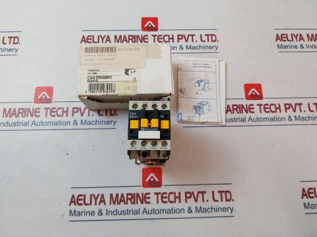 Telemecanique Ca3 Dn 31 Control Relay - Aeliya Marine