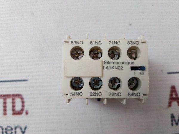 Telemecanique Schneider La1kn22 Auxiliary Contact Block - Aeliya Marine