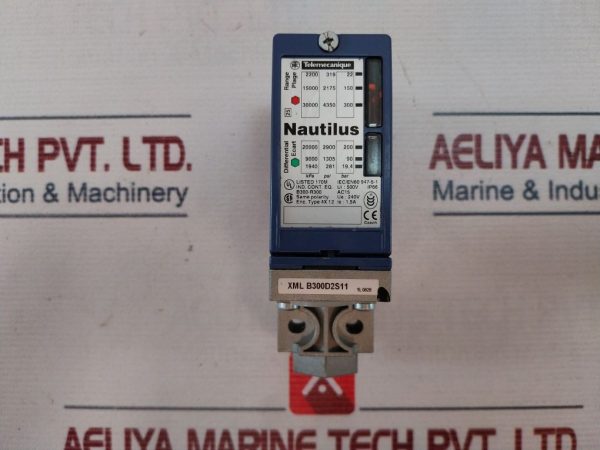 Telemecanique Schneider Xml B300d2s11 Pressure Switch 22-300 Bar ...