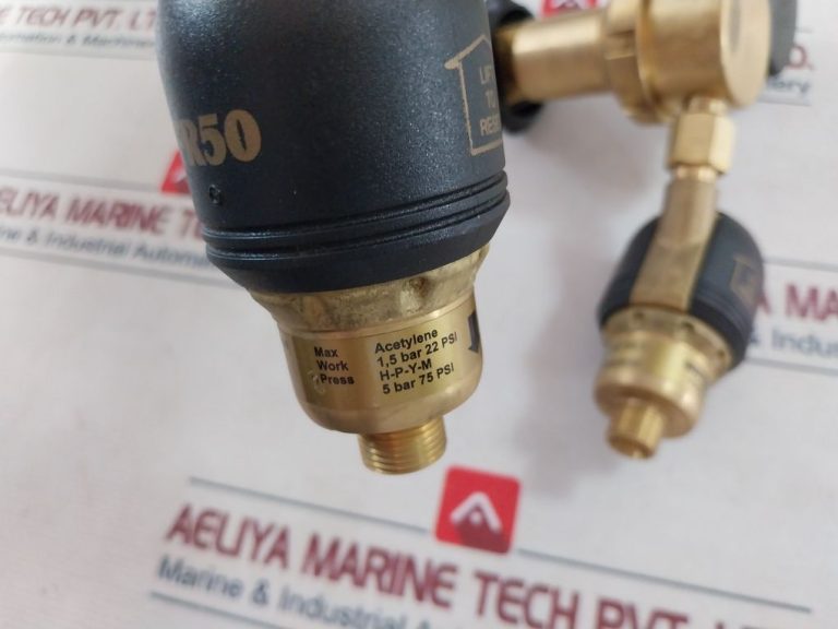Unitor Fr50 Flashback Arrestor R 700 Plus Acetylene Pressure Regulator ...