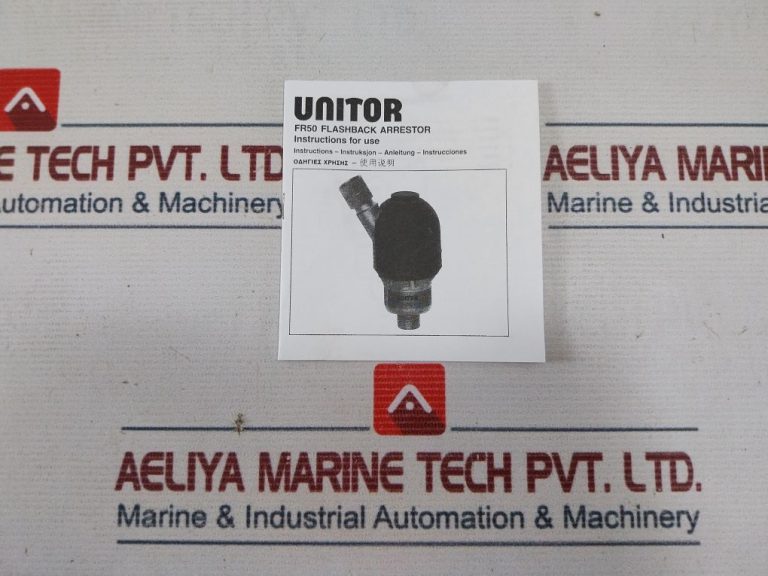 Unitor Fr50 Flashback Arrestor R 700 Plus Acetylene Pressure Regulator ...