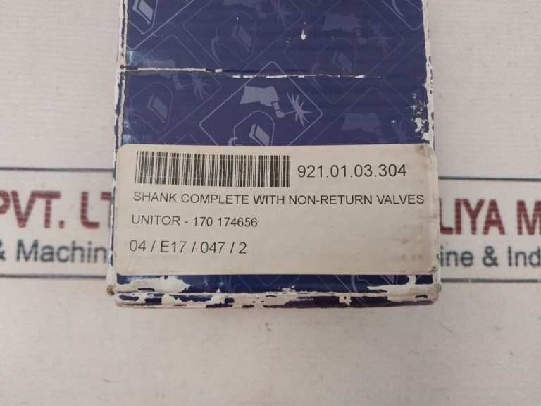 Unitor Uct-500 Shank Complete With Non-return Valves - Aeliya Marine
