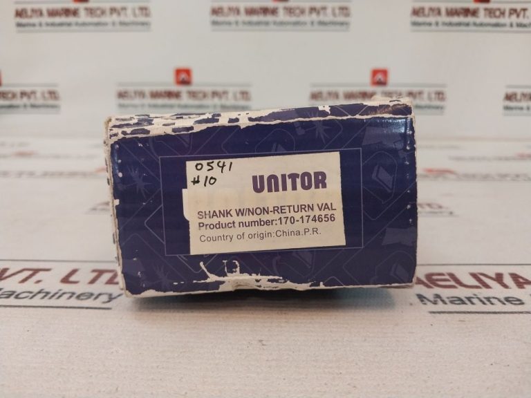 Unitor Uct-500 Shank Complete With Non-return Valves - Aeliya Marine