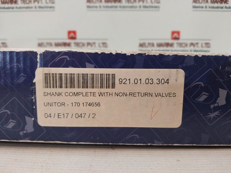 Unitor Uct-500 Shank Complete With Non-return Valves - Aeliya Marine
