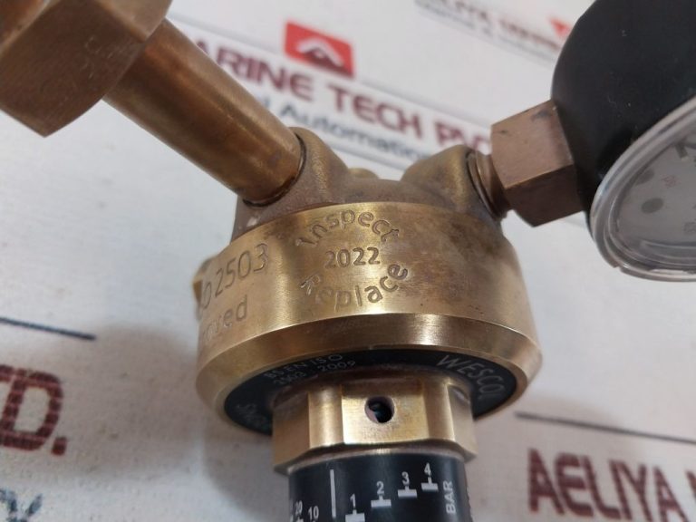 Wescol 3.5 Single Stage Regulator - Aeliya Marine