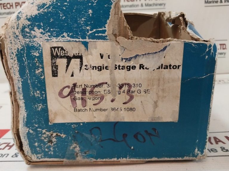 Wescol 3.5 Single Stage Regulator - Aeliya Marine