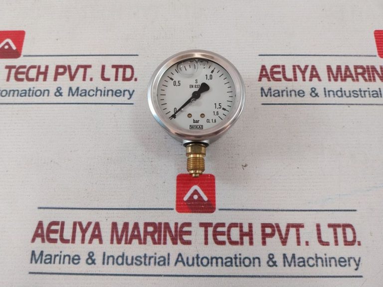 Wika En 837-1 Pressure Gauge - Aeliya Marine