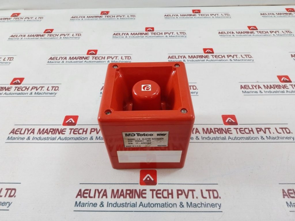 E2s Is-A105n Alarm Sounder 24v - Aeliya Marine