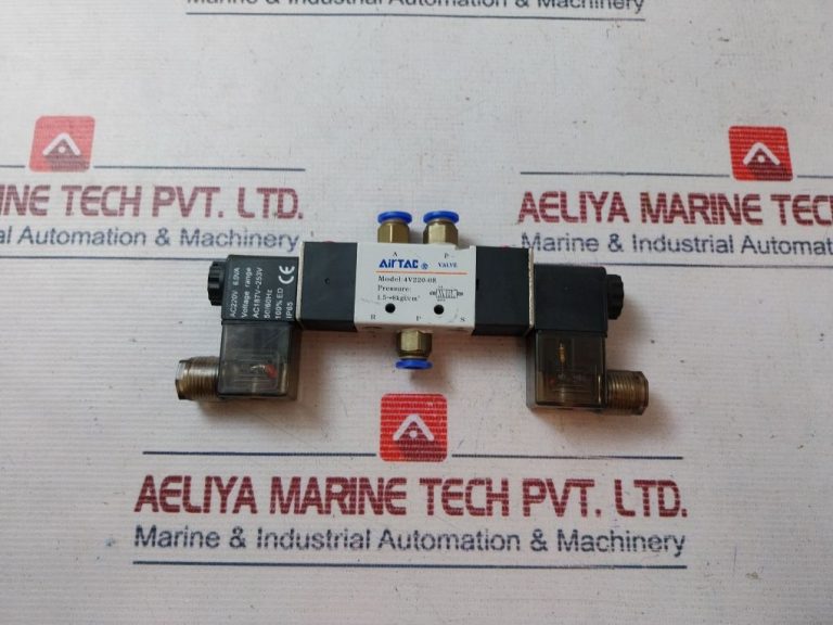 Airtac 4v220-08 Solenoid Valve Ip65 - Aeliya Marine