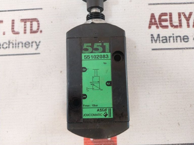 Asco 551 Solenoid Spool Valve 10 Bar - Aeliya Marine
