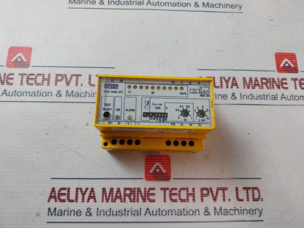 Bender Rcm470ly-13a Residual Current Monitor - Aeliya Marine