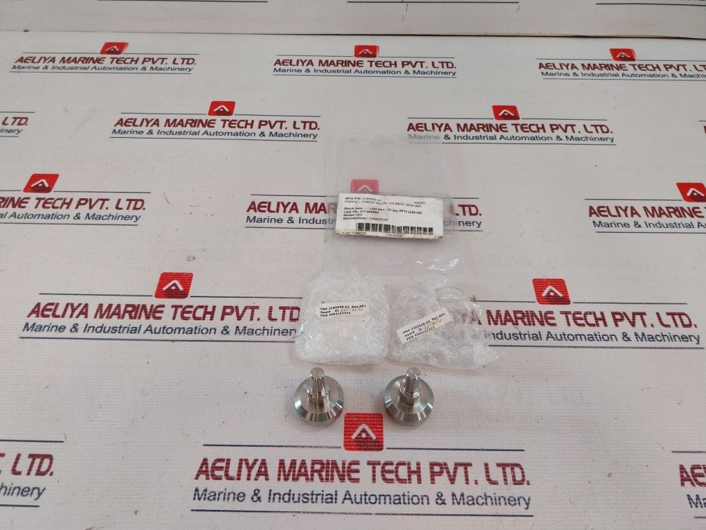Cameron 2185598-01 Poppet Check Valve - Aeliya Marine